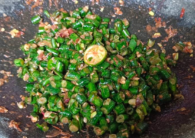 Resep Rujak kacang panjang oleh Nur Hidayati - Cookpad
