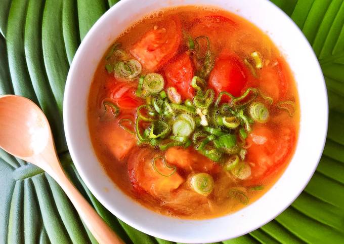 Cách Làm Món 🌱 Canh Cà Chua Chay Đơn Giản của Dory - Cookpad