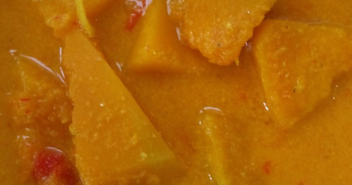 Resep Gulai Labu Kuning oleh Izzati - Cookpad