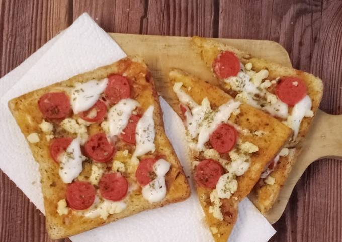 Resep Pizza Roti Tawar oleh Setiayanti - Cookpad