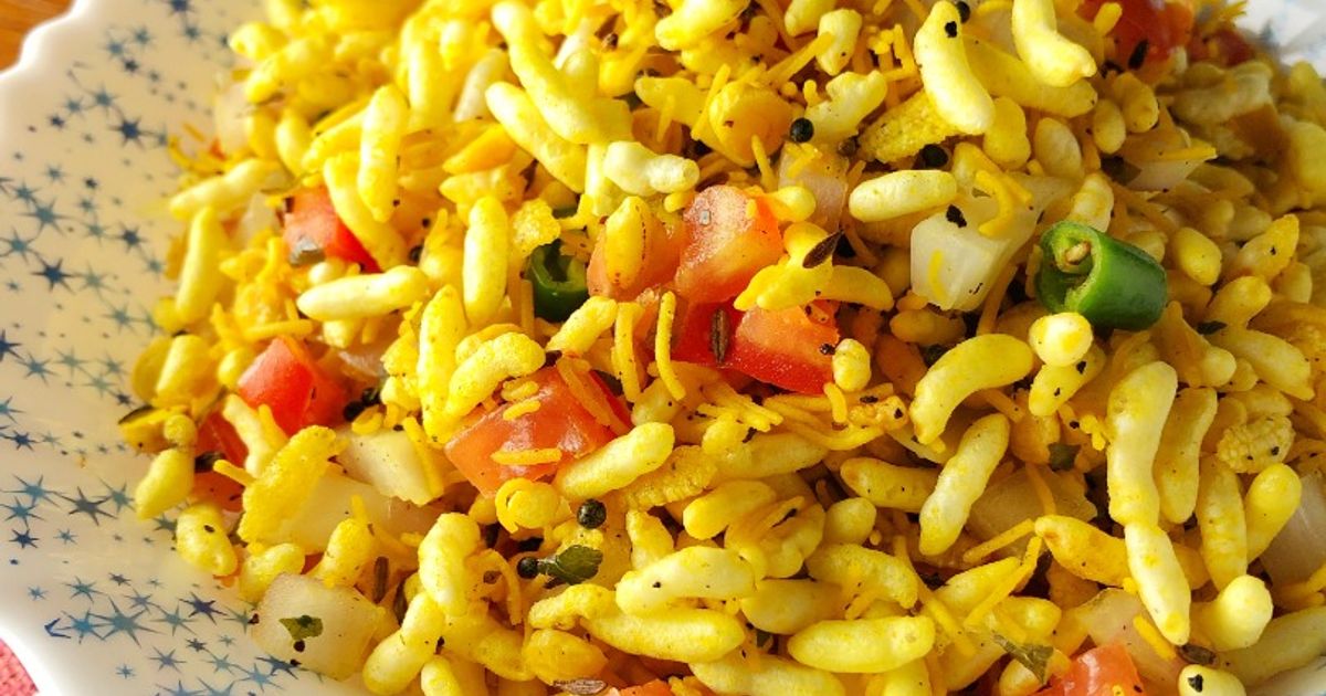 Spicy Murmura Chaat Recipe by Sneha Paul - Cookpad