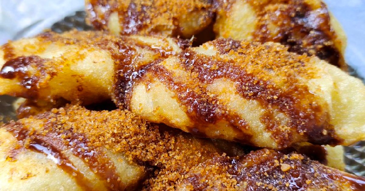 Resep Pisang Goreng Cokelat Gula Palm oleh Rahma - Cookpad