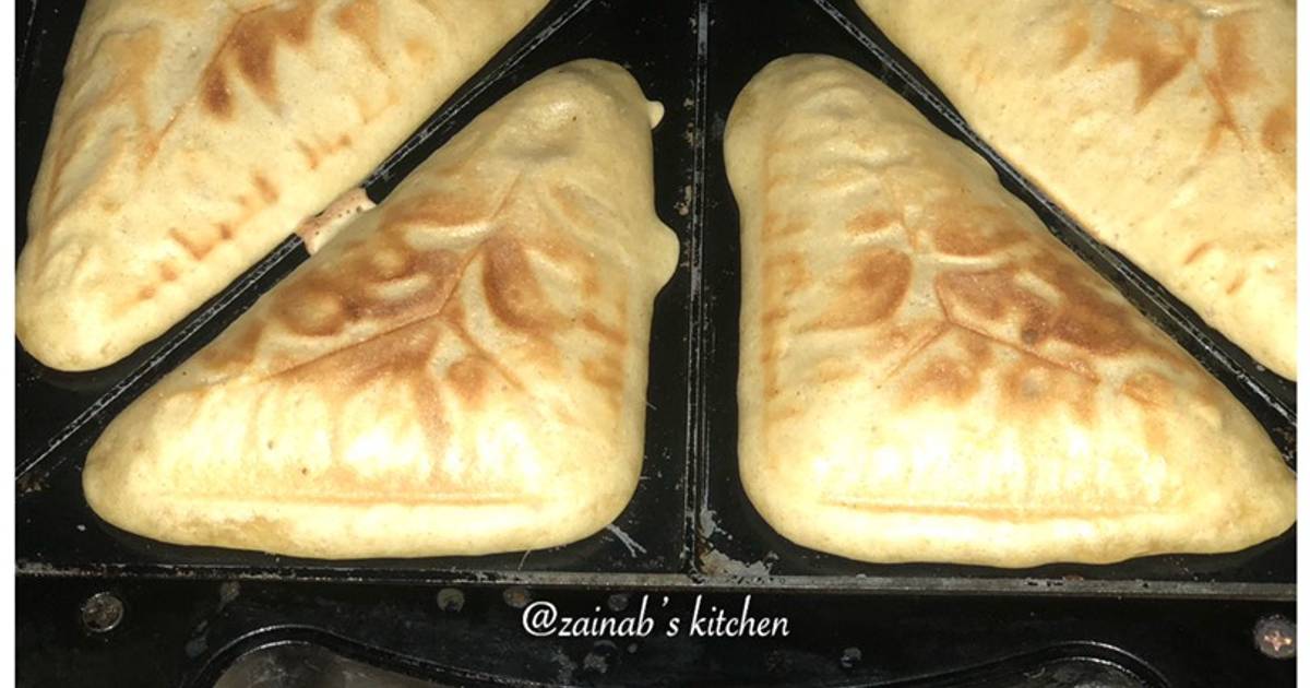 Pan cake in toaster🍽 Recipe by Zainab’s kitchen ️ - Cookpad