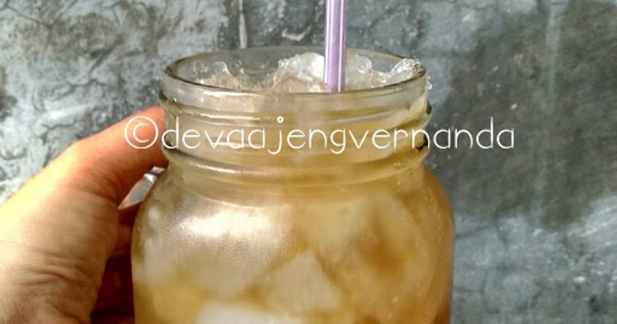 Resep Es Teh Manis oleh Deva Ajeng Vernanda - Cookpad