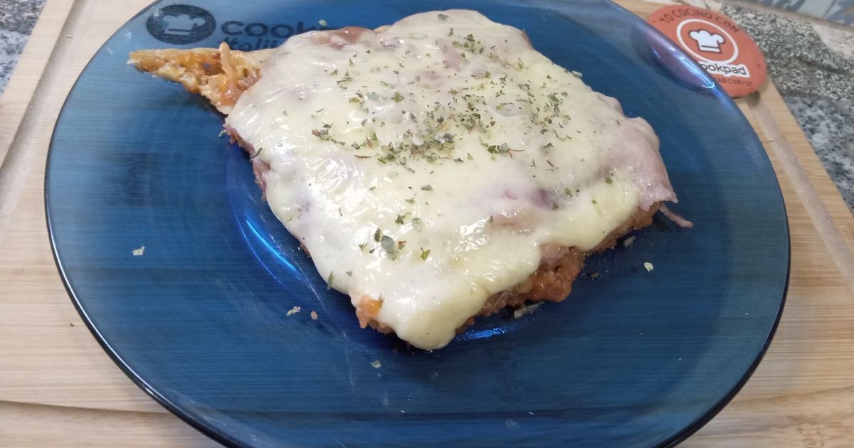 Milanesas A La Napolitana Al Horno Receta de Maria Porcal- Cookpad