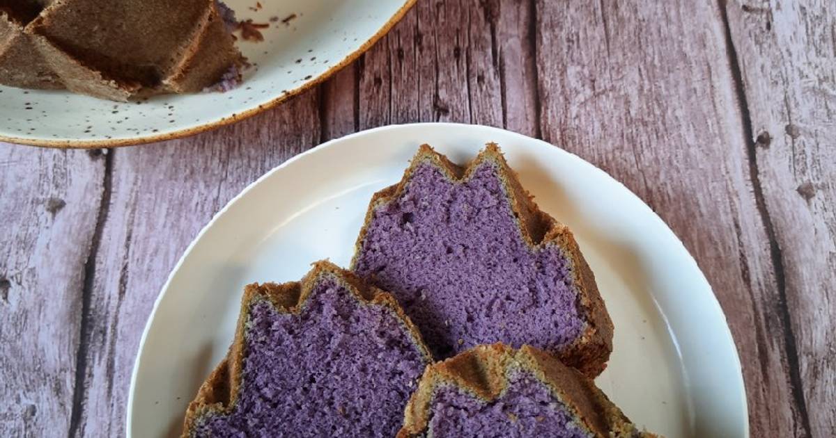 735 resep cake ubi ungu panggang enak dan mudah - Cookpad