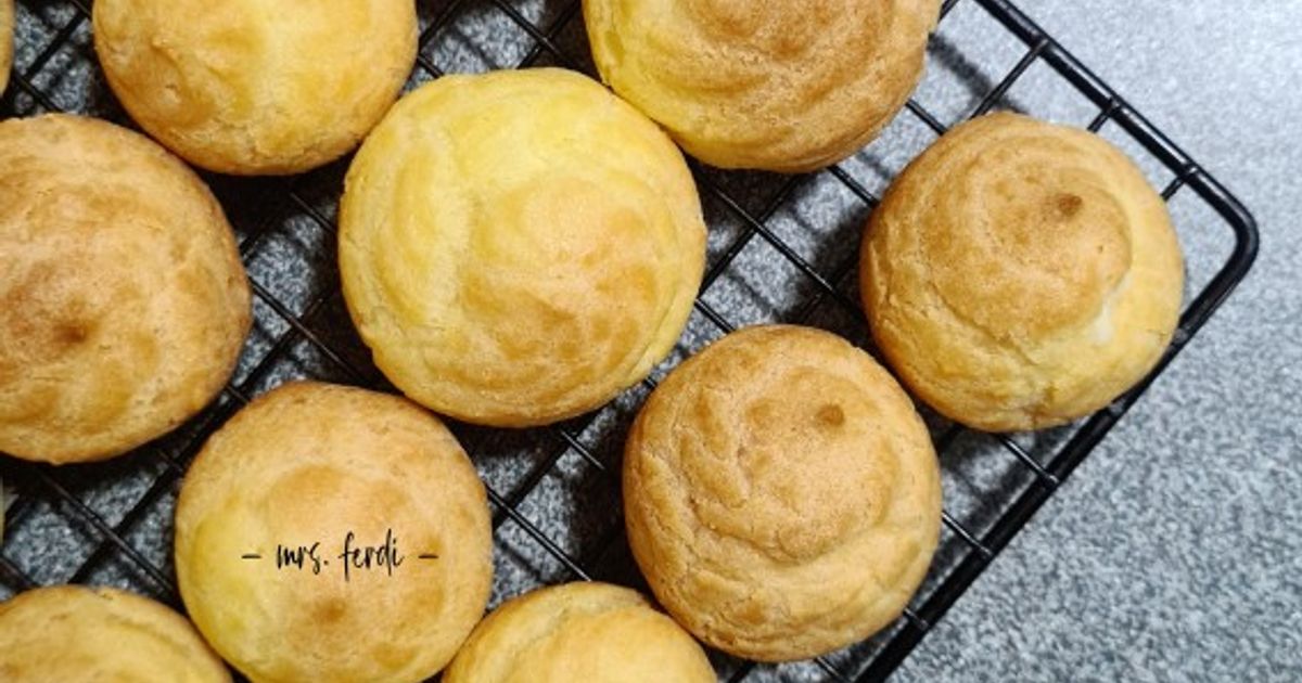 Resep eclair milk vla rumahan enak dan mudah - Cookpad