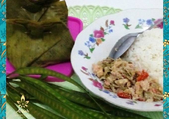 Resep Botok Teri Lamtoro Muda oleh Niken Rosanti - Cookpad