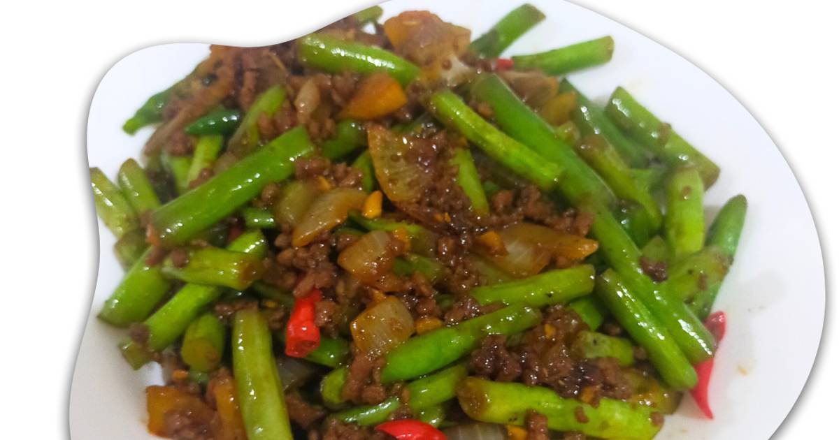 Resep Tumis Buncis Daging Sapi Giling oleh Dapur Rahasya - Cookpad