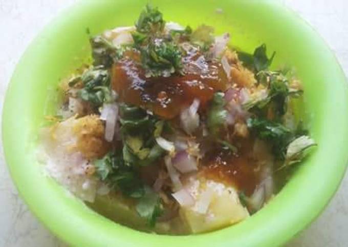 Masala Potato Chaat Recipe by Sneha jha - Cookpad