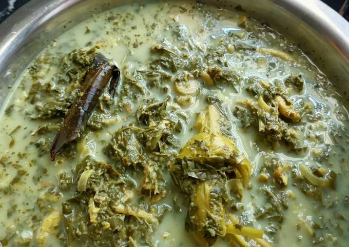 Resep Sayur Daun Ubi Tumbuk oleh Chaira Attamimi - Cookpad
