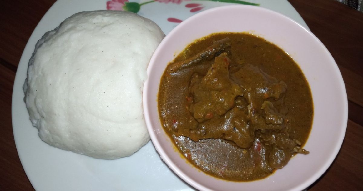 Tuwon Masara Miyan Kuka Recipe by Bukang - Abujamom - Cookpad