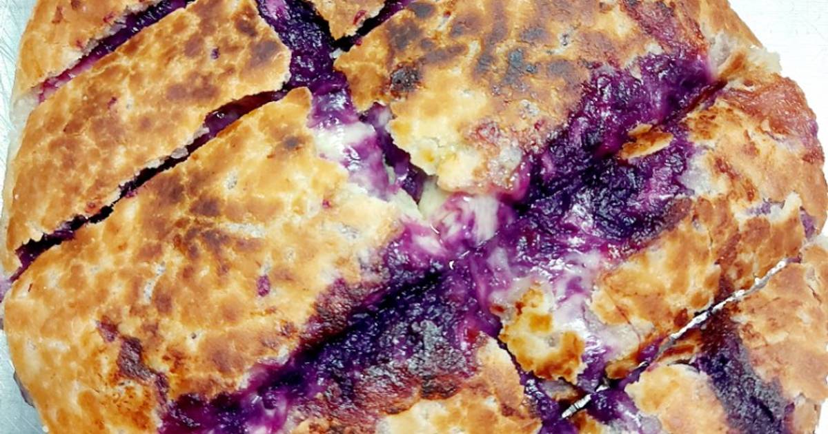 Resep Ubi ungu cheese bread oleh Yuyun Manis - Cookpad
