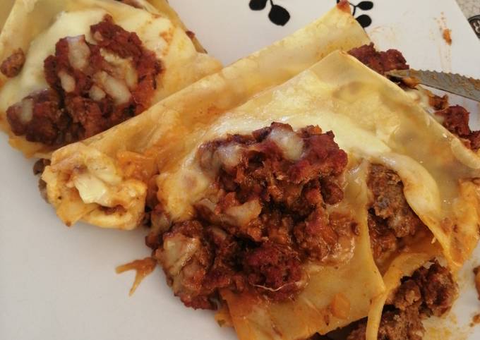 Lasaña de mamá Receta de Tamara Tapia- Cookpad