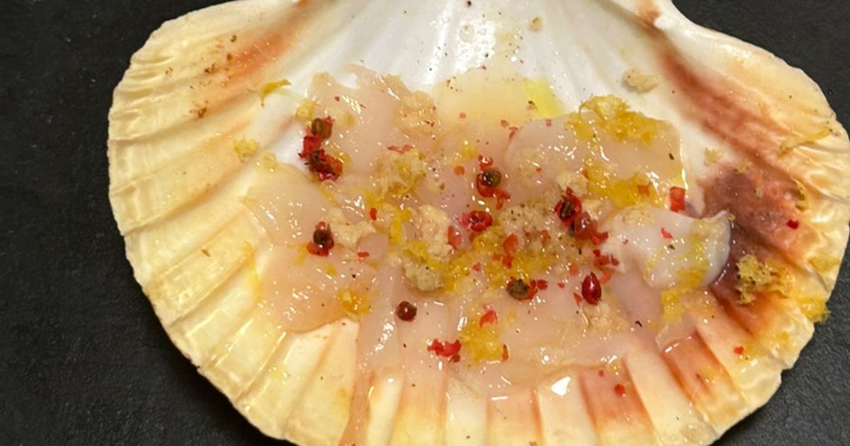 Scallop Carpaccio Recipe By Paolobertoncin
