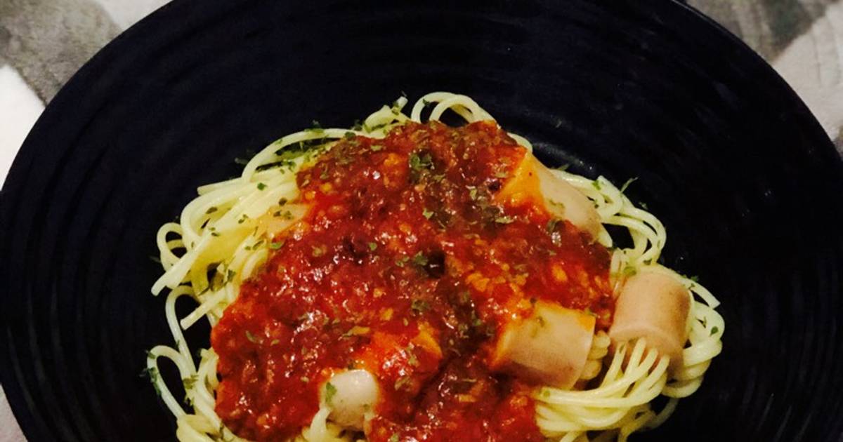 Resep Spaghetti Sosis oleh Devie’s Kitchen - Cookpad