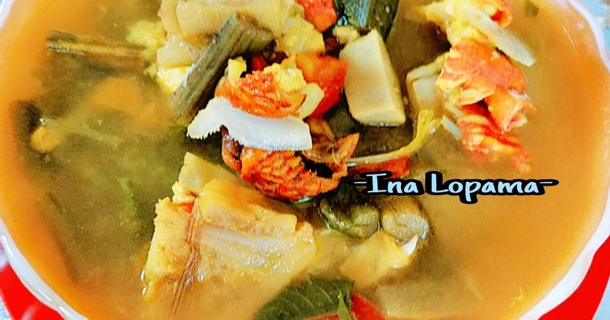 Resep Sayur asem keladi kepala kakap oleh Ina Lopama - Cookpad