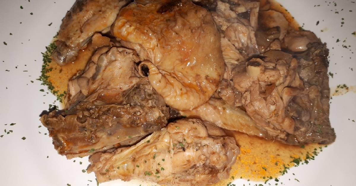 Pollo guisado en salsa de tomate Receta de sonia- Cookpad Pollo guisado en salsa de tomate Receta de sonia- Cookpad