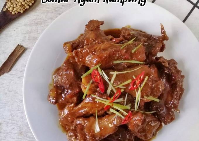 Resep Semur Ayam Kampung oleh Heni Nur - Cookpad