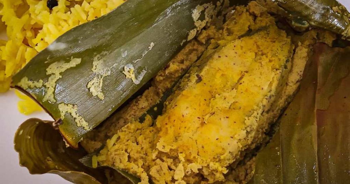 Bhetki Machher Paturi/ Barramundi Cooked In Banana Leaves Recipe by The ...