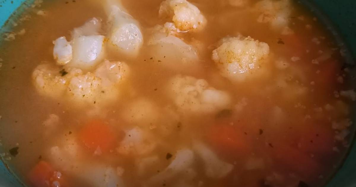 Karfiolleves 🍲 | Dia receptje - Cookpad receptek