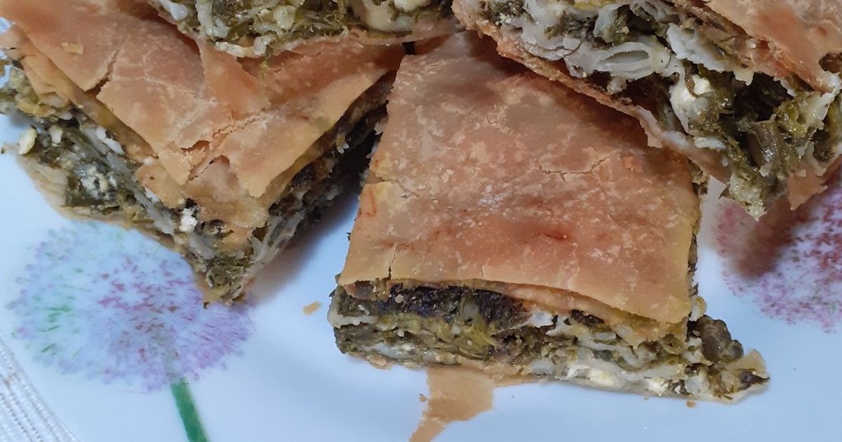 Σπανακόπιτα ρουμελιώτικη! Συνταγή από τον/την Dimitra Tyrokomou - Cookpad