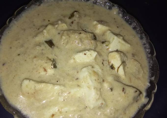 Paneer makhmali Recipe by Archana Agrawal - Cookpad