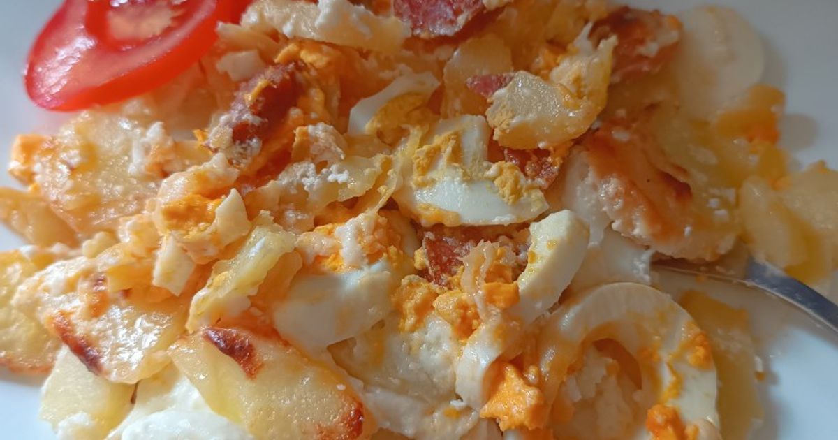 Rakott Krumpli Ahogy Mi Szeretjük | Poropatichné Magdi receptje ...