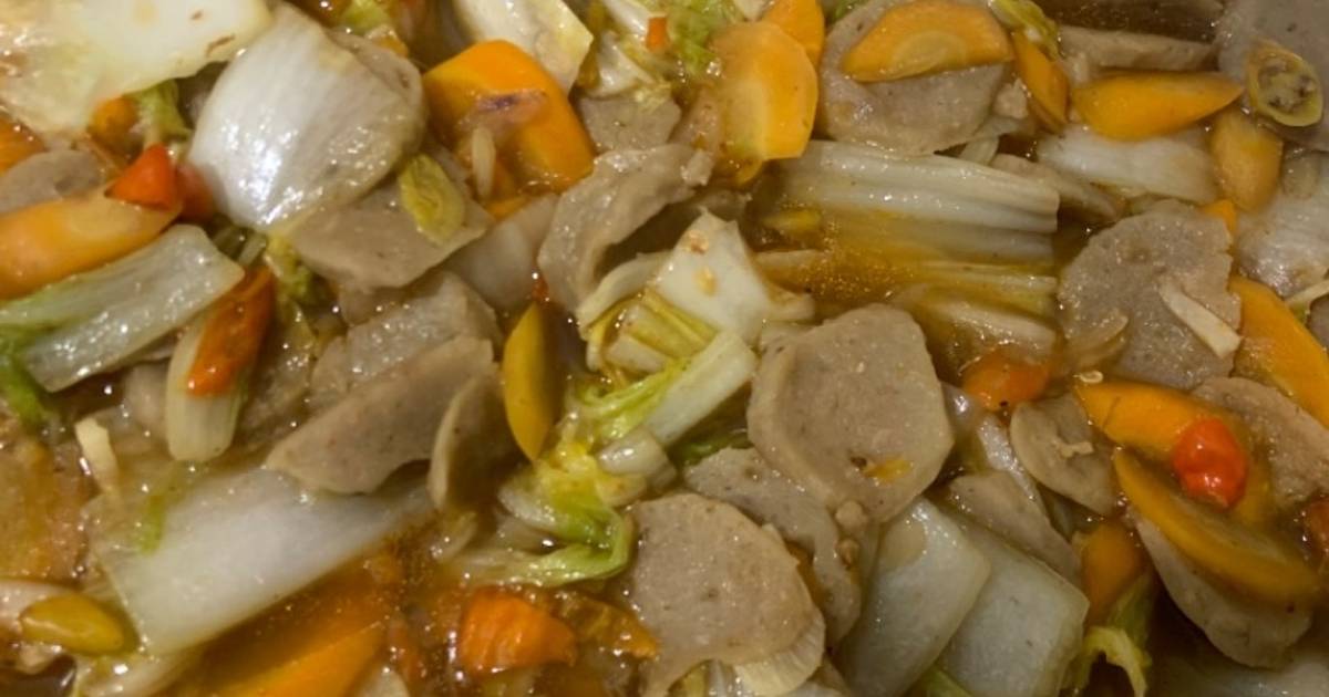 66 resep tumis bakso kecap ala anak kost enak dan mudah - Cookpad