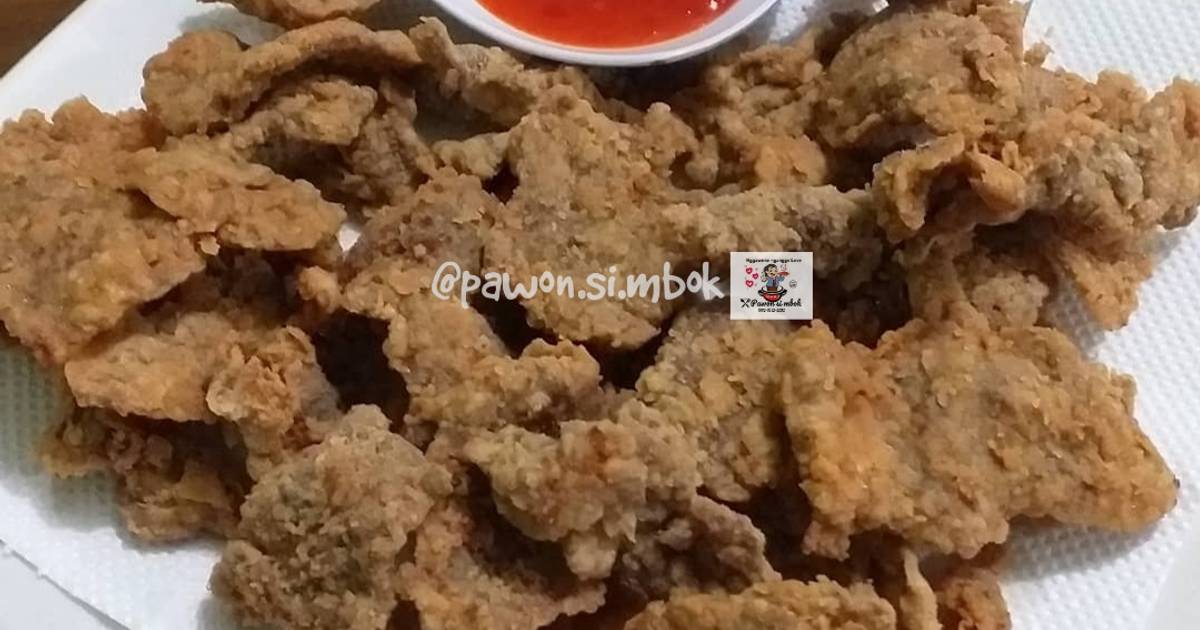 Resep Daging goreng tepung crispy pawon si mbok oleh Pawon si mbok ...