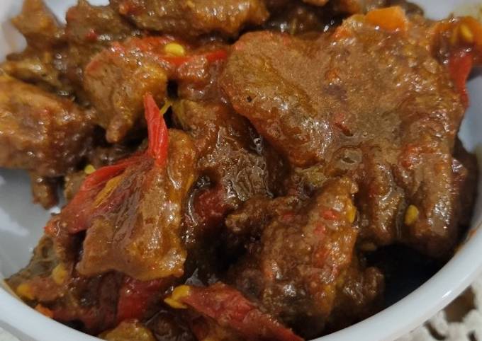 Resep 💖 Mercon Daging Sapi oleh Retno Amrul - Cookpad