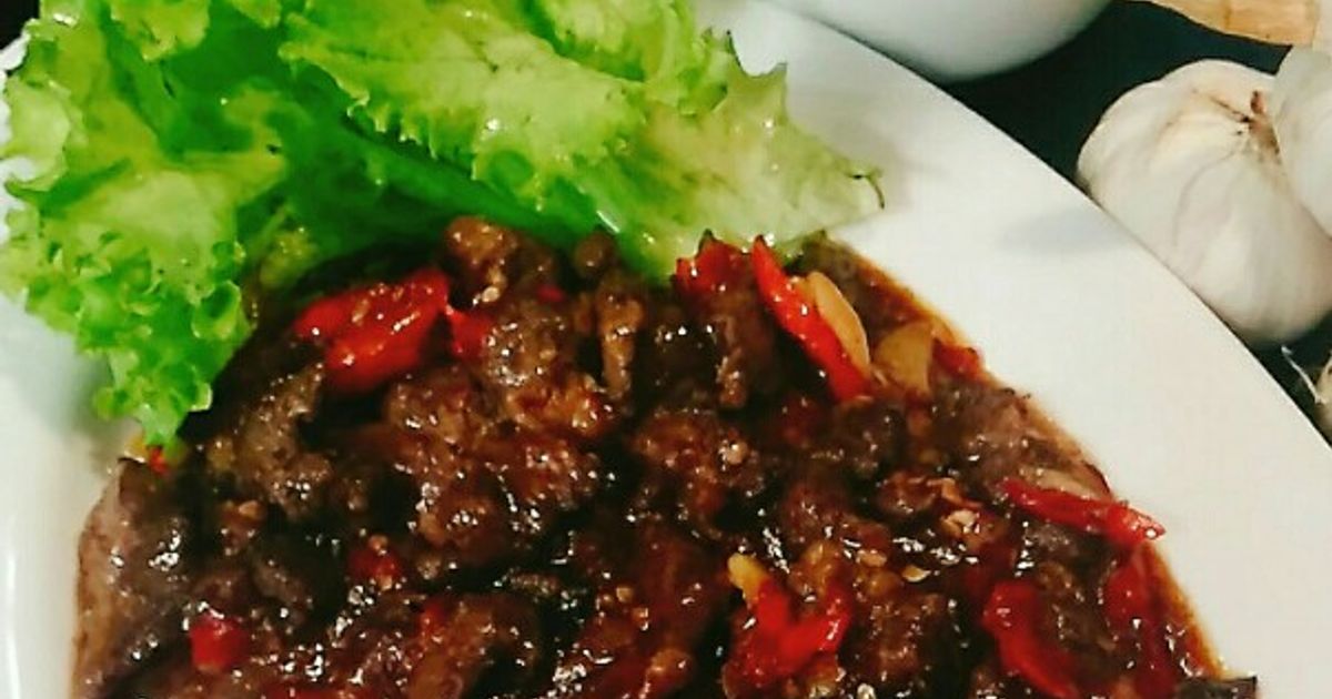 Resep Sapi Lada Hitam Praktis oleh Arshiya Kitchen - Cookpad