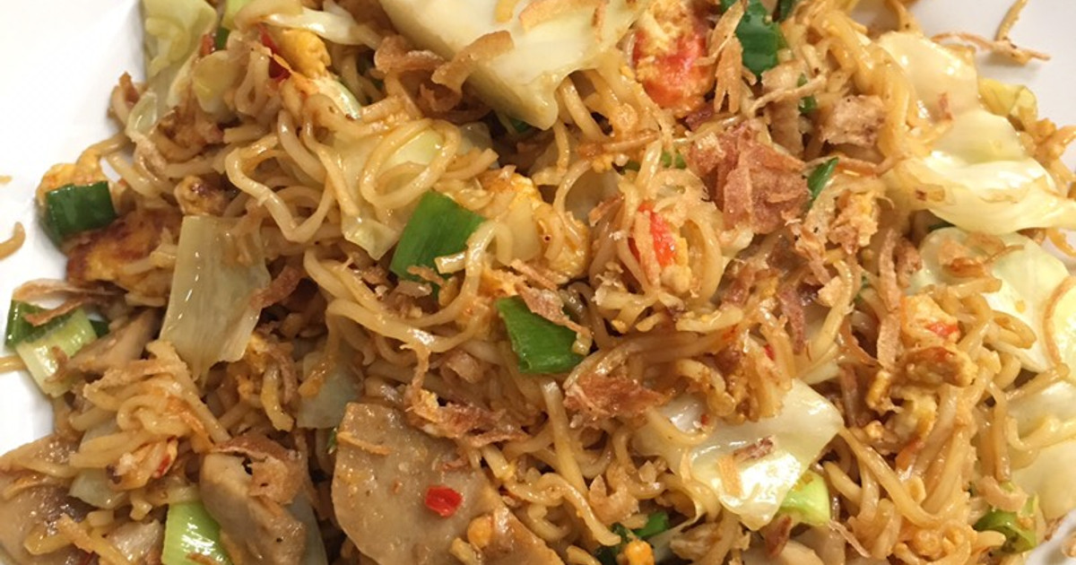 Resep Mie Goreng (Bumbu Ulek) Su Brand Mie oleh yumyumkuy! (Sunny) - Cookpad