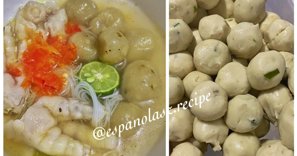 Resep Baso Aci / Cilok Goang Isi Jando/ Gajih/ Kornet / Telor Puyuh ...