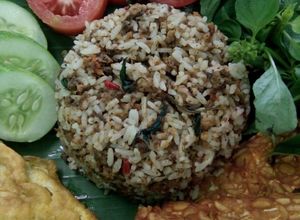 Resep nasi tutug oncom kemangi sunda rumahan enak dan mudah - Cookpad