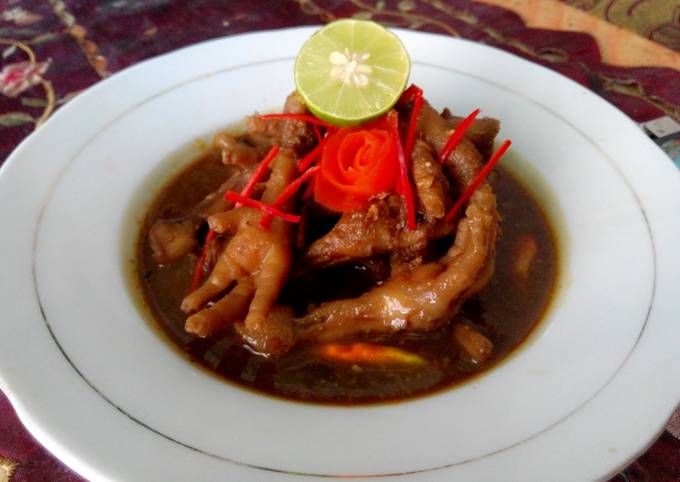 Resep Semur ceker ayam oleh Blue Kitchen [chientya YC] - Cookpad