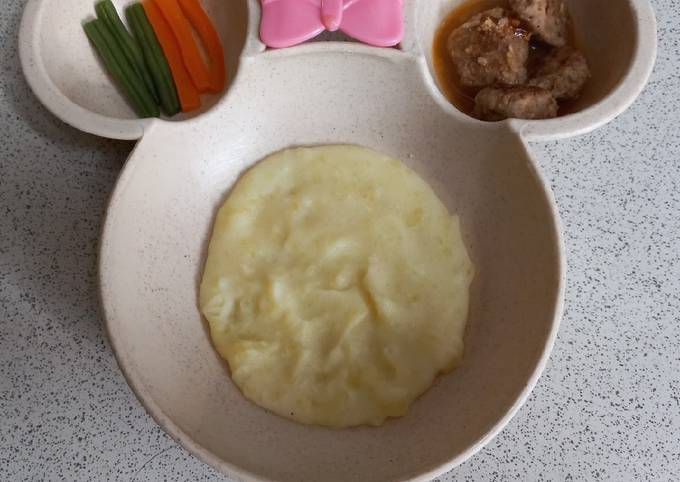 Resep Wagyu meatballs with mashed potato cheese (Mpasi 11+) oleh R ...