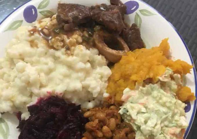 Creamy samp Recipe by Thulani Makhoba - Cookpad