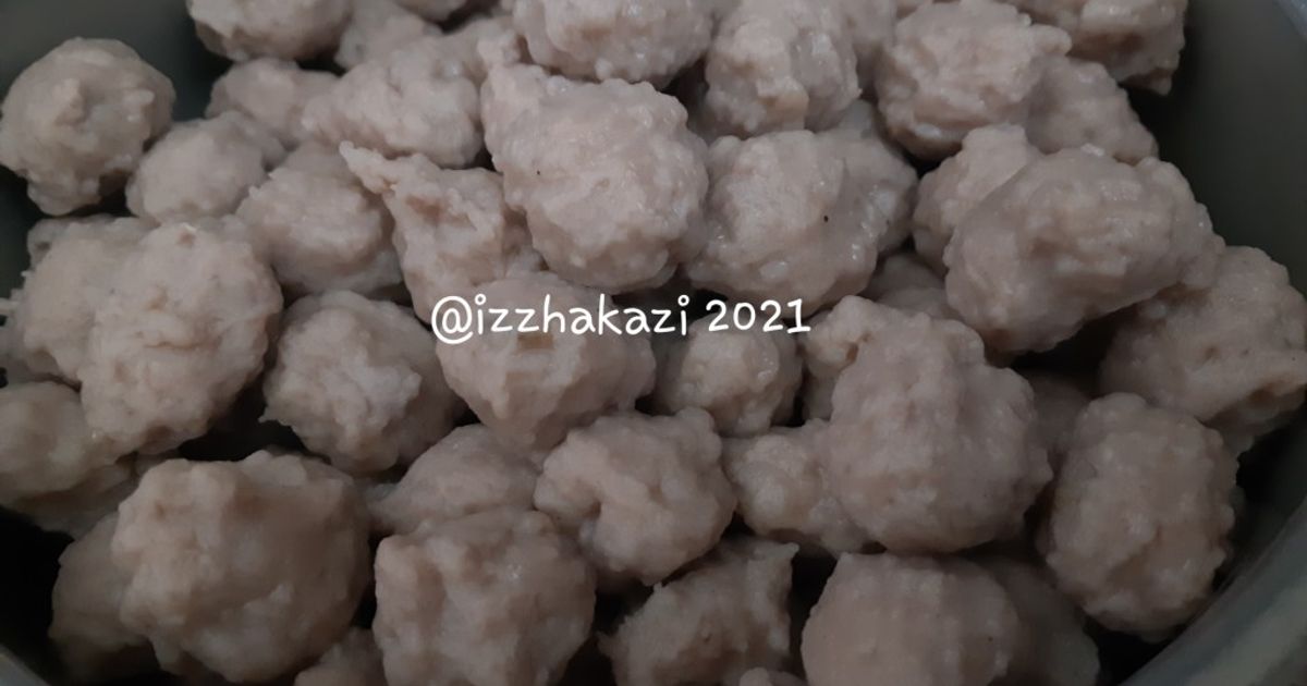 Resep Bakso Sapi Kenyal Tanpa Pengawet Dengan Tepung Tapioka oleh ...