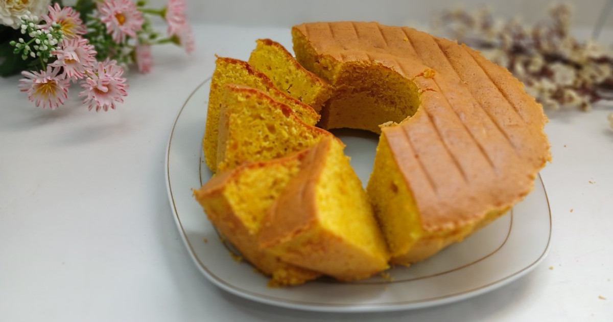 Resep Bolu Labu Kuning Panggang oleh Ririn Sima - Cookpad