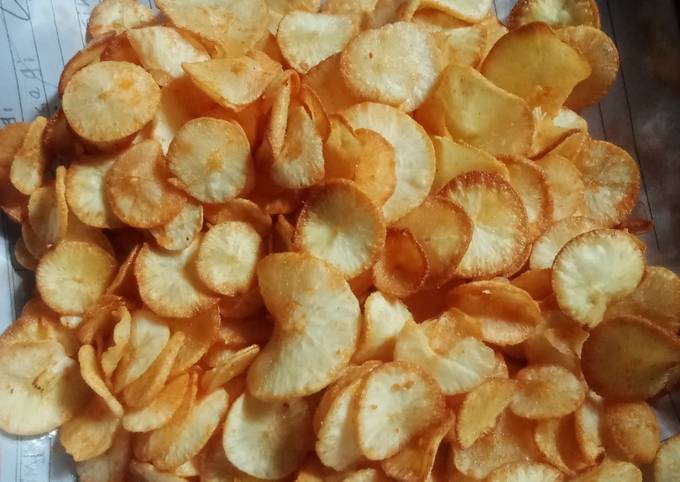 Resep Kripik ubi balado oleh Zalfa Ramadhani - Cookpad