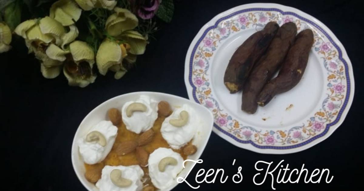 Ratalu Halwa/Sweet Potato Halwa Recipe by ZMA - Cookpad