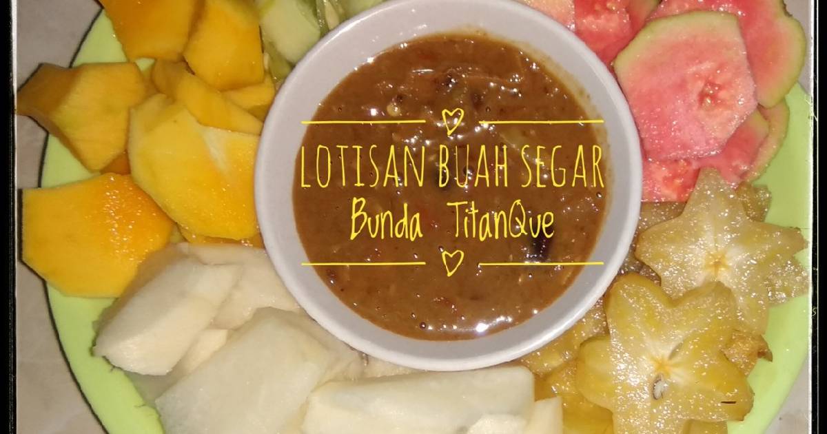 Resep Lotisan Buah Segar Sederhana dan Lezat untuk Camilan di Rumah