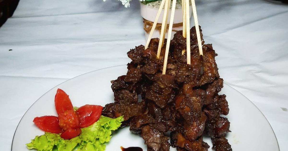 Resep SATE ATI AMPELA ala ANGKRINGAN oleh Sari_hapsary - Cookpad