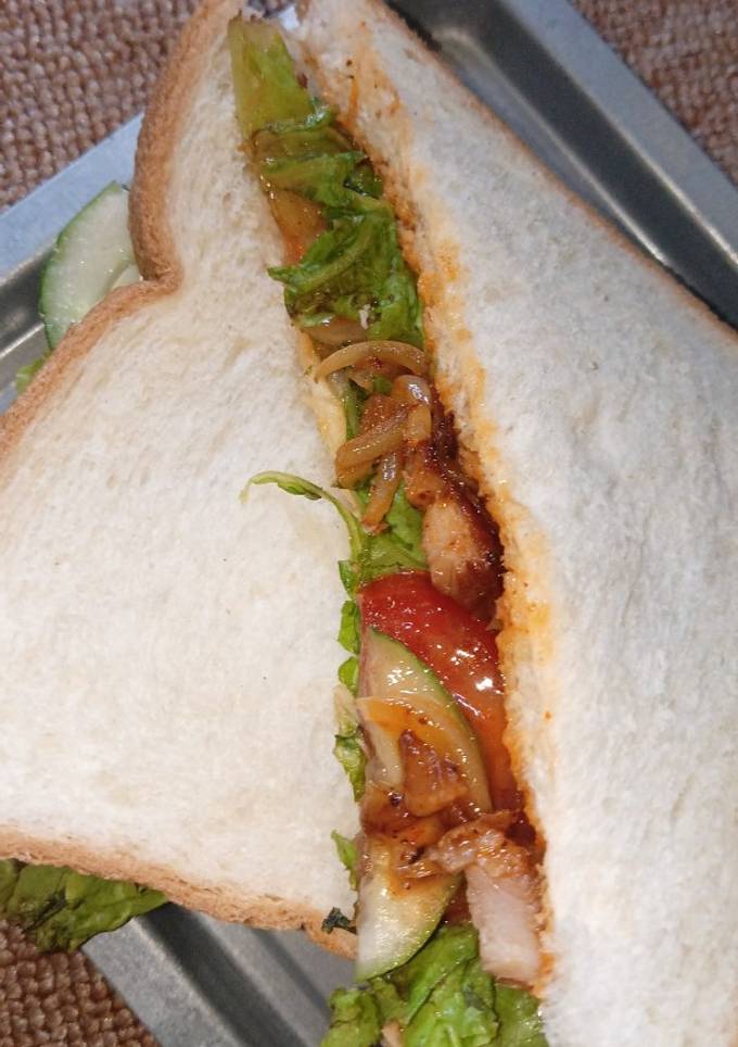 Resep Sandwich Simple oleh Nenky - Cookpad
