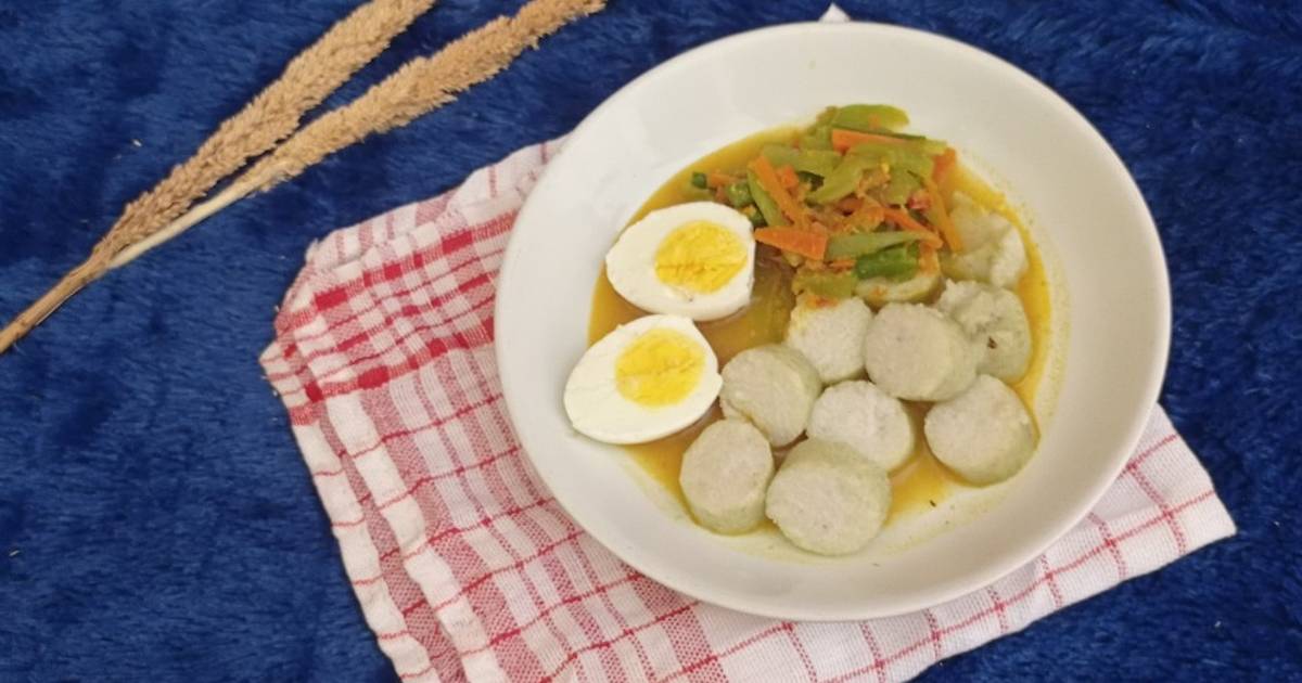 Resep Lontong sayur telur oleh Dinna Agustina Setyowati Asri - Cookpad