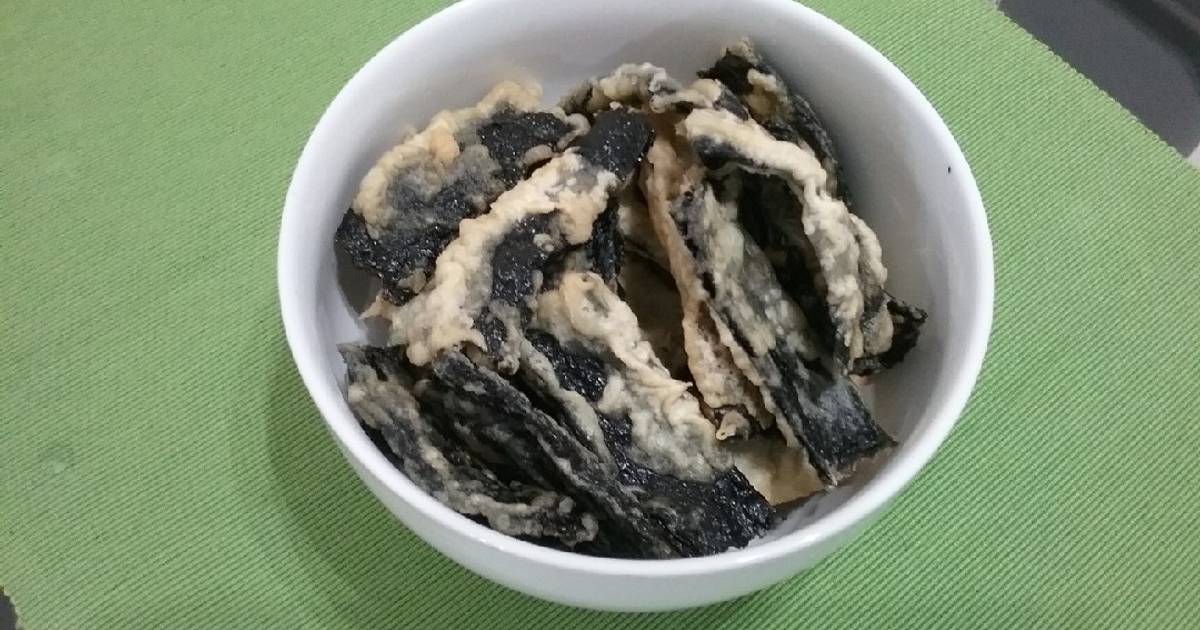 Resep Tempura Nori / Tempura Rumput Laut oleh theresa rosaria hapsari ...