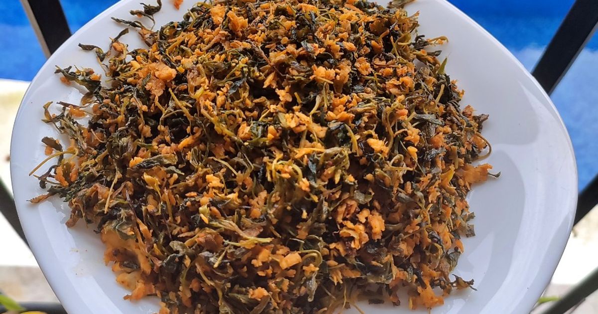 Fenugreek Leaves/Uluva Cheera Stir Fry / Methi Bhajji Upkari Recipe by ...