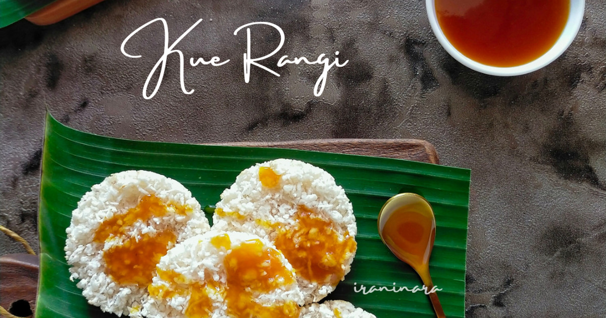 Resep Kue Rangi Khas Betawi oleh irani nara - Cookpad