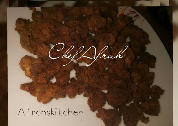 Beef popcorn Recipe by Afrah's kitchen - Cookpad